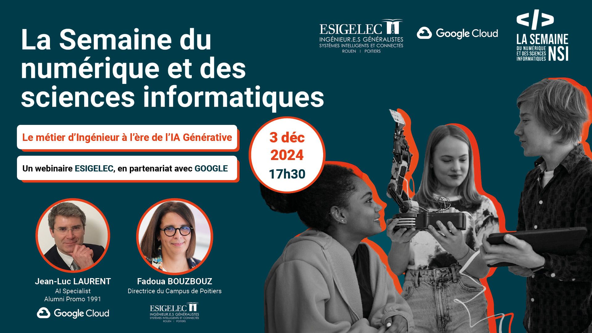 Replay Webinaire "Le métier d’Ingénieur à l’ère de l’IA Générative" | ESIGELEC